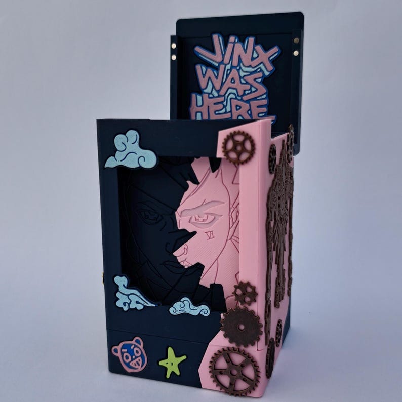 Jinx Arcane Deckbox - Riftbound - Etsy