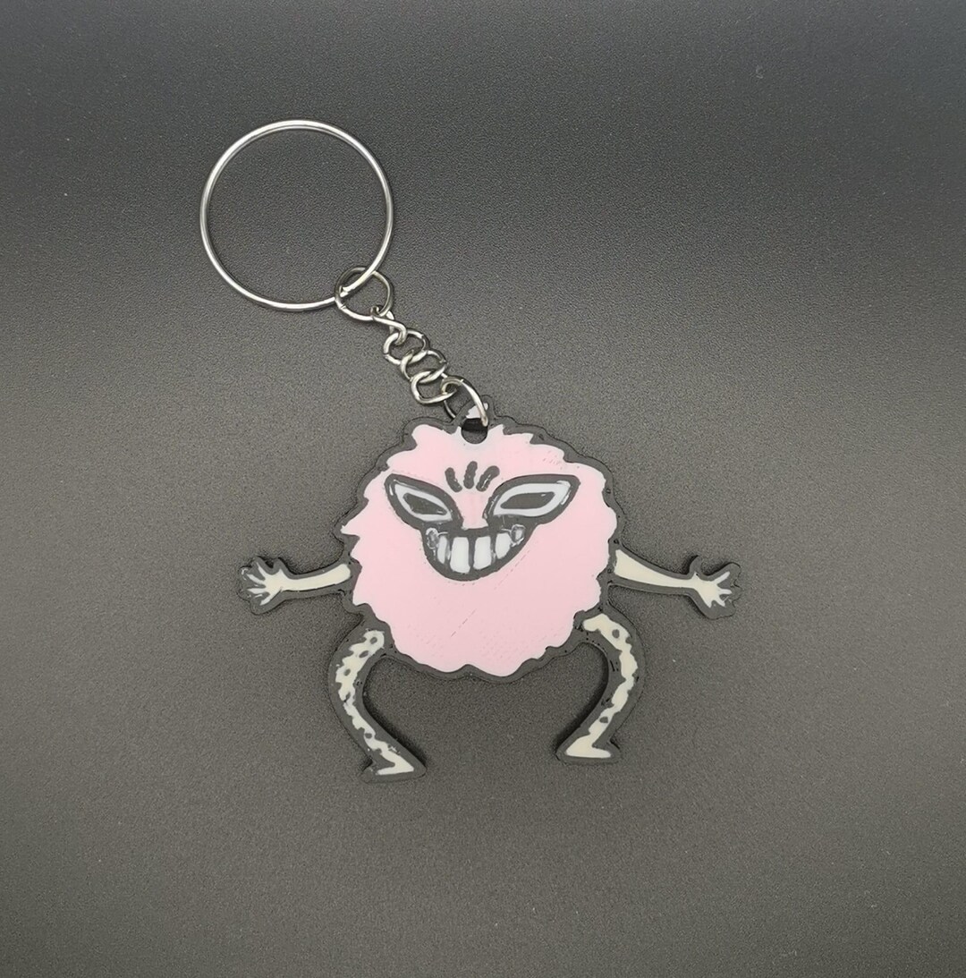 Doflamingo Fluff - One Piece Keychain - Etsy