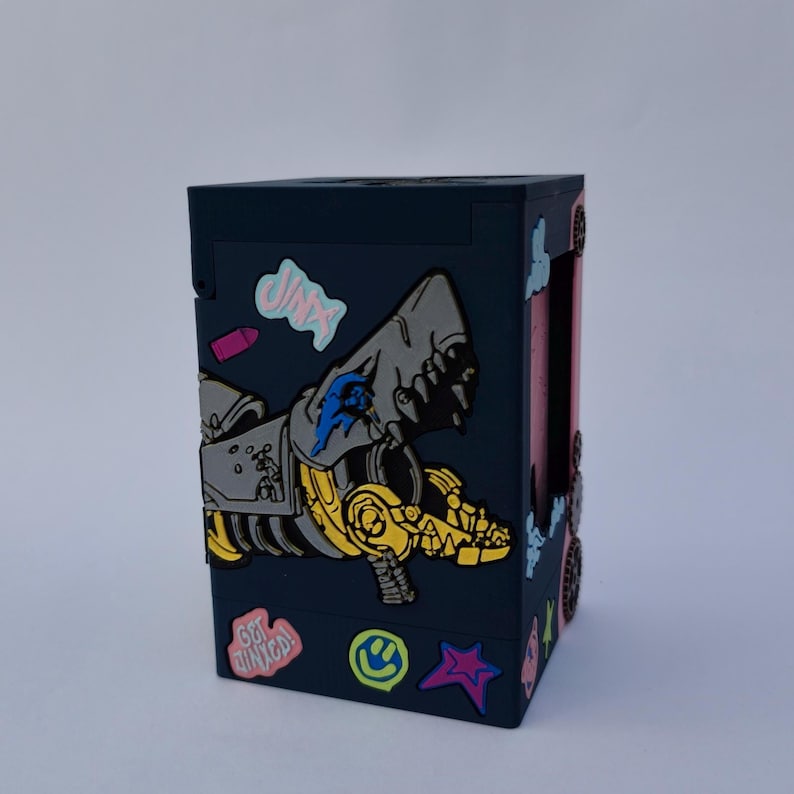 Jinx Arcane Deckbox - Riftbound - Etsy