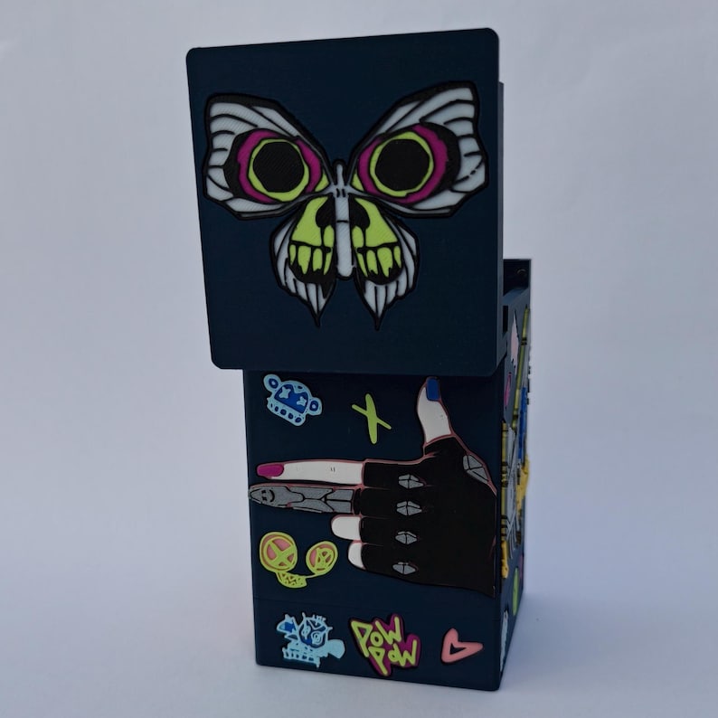 Jinx Arcane Deckbox - Riftbound - Etsy