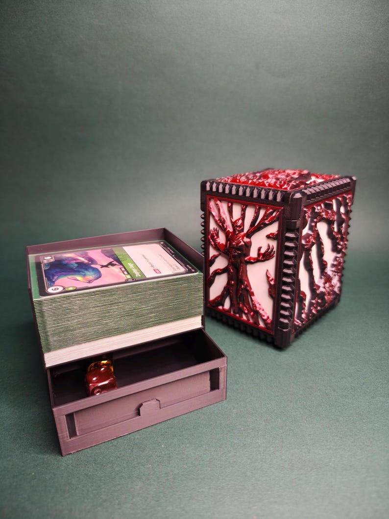 Stranger Things Deckbox, Upside Down, MTG, OPTCG - Etsy