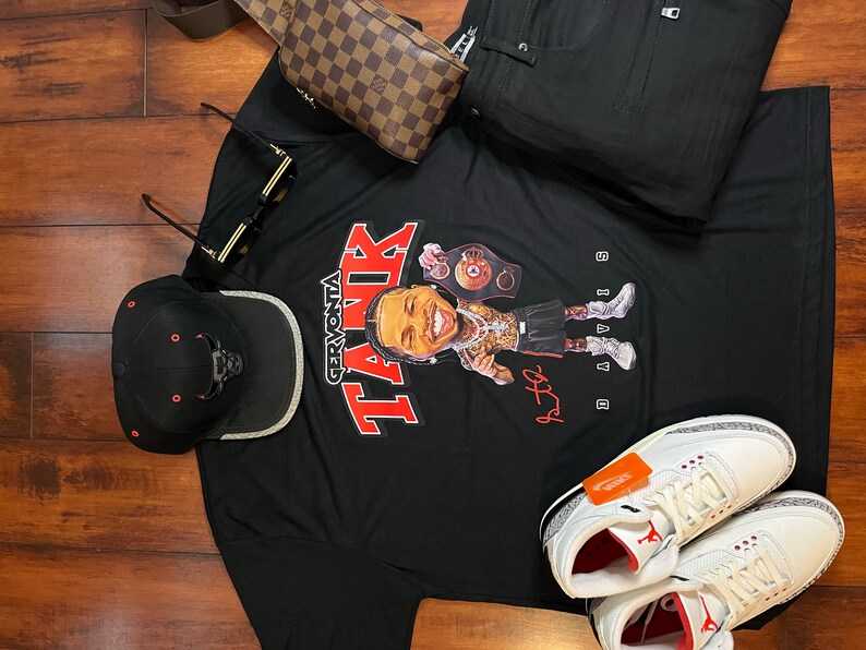 Gervonta Tank Davis T-shirt Made to Match Jordans for Sneaker Heads - Etsy