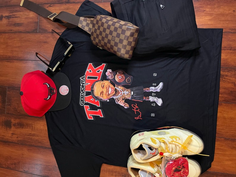 Gervonta Tank Davis T-shirt Made to Match Jordans for Sneaker Heads - Etsy