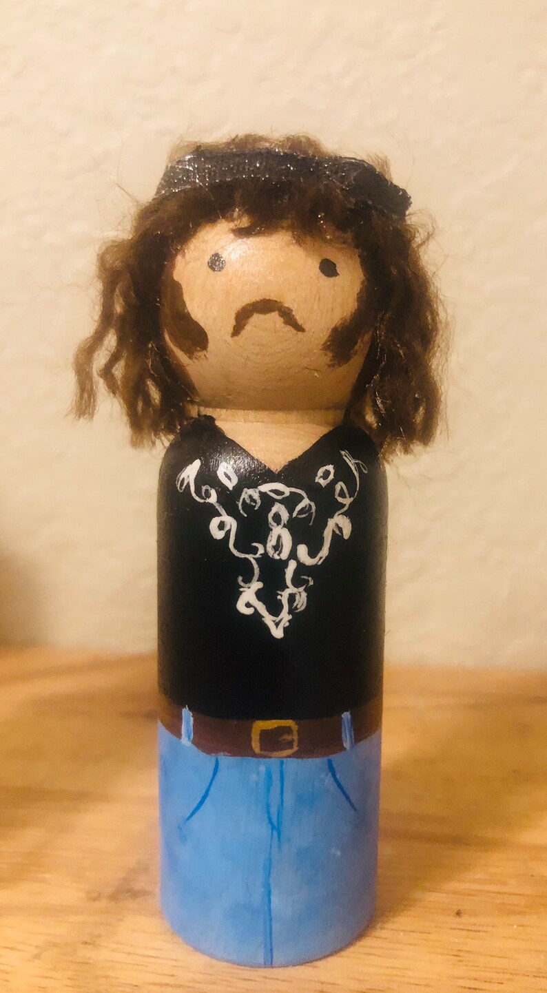 Led Zeppelin Peg Doll Set | Etsy