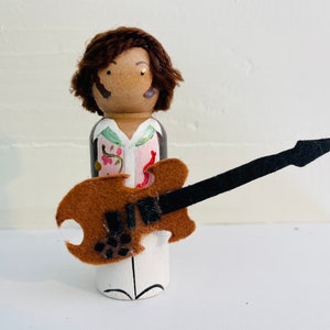 Led Zeppelin Peg Doll Set - Etsy