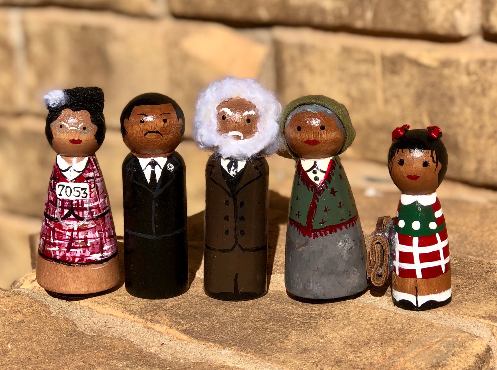 Heroes of Black History-harriet Tubman Frederick Douglass - Etsy