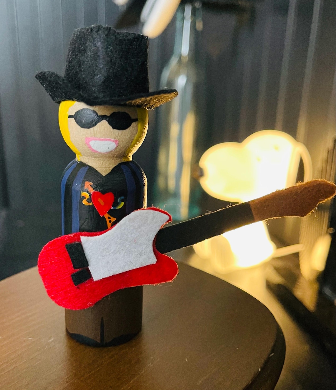 Tom Petty Peg Doll - Etsy