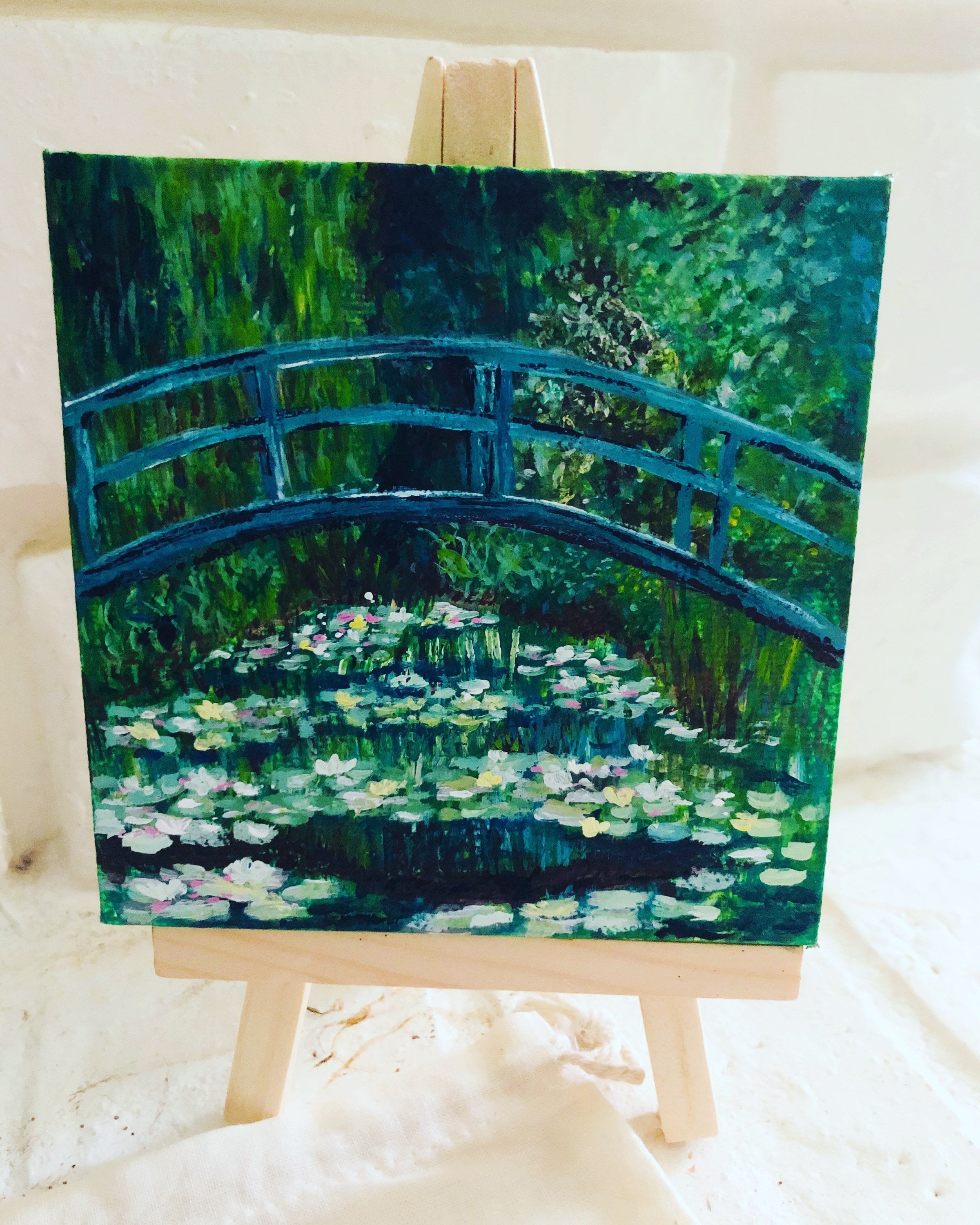Miniature Monet Painting | Etsy