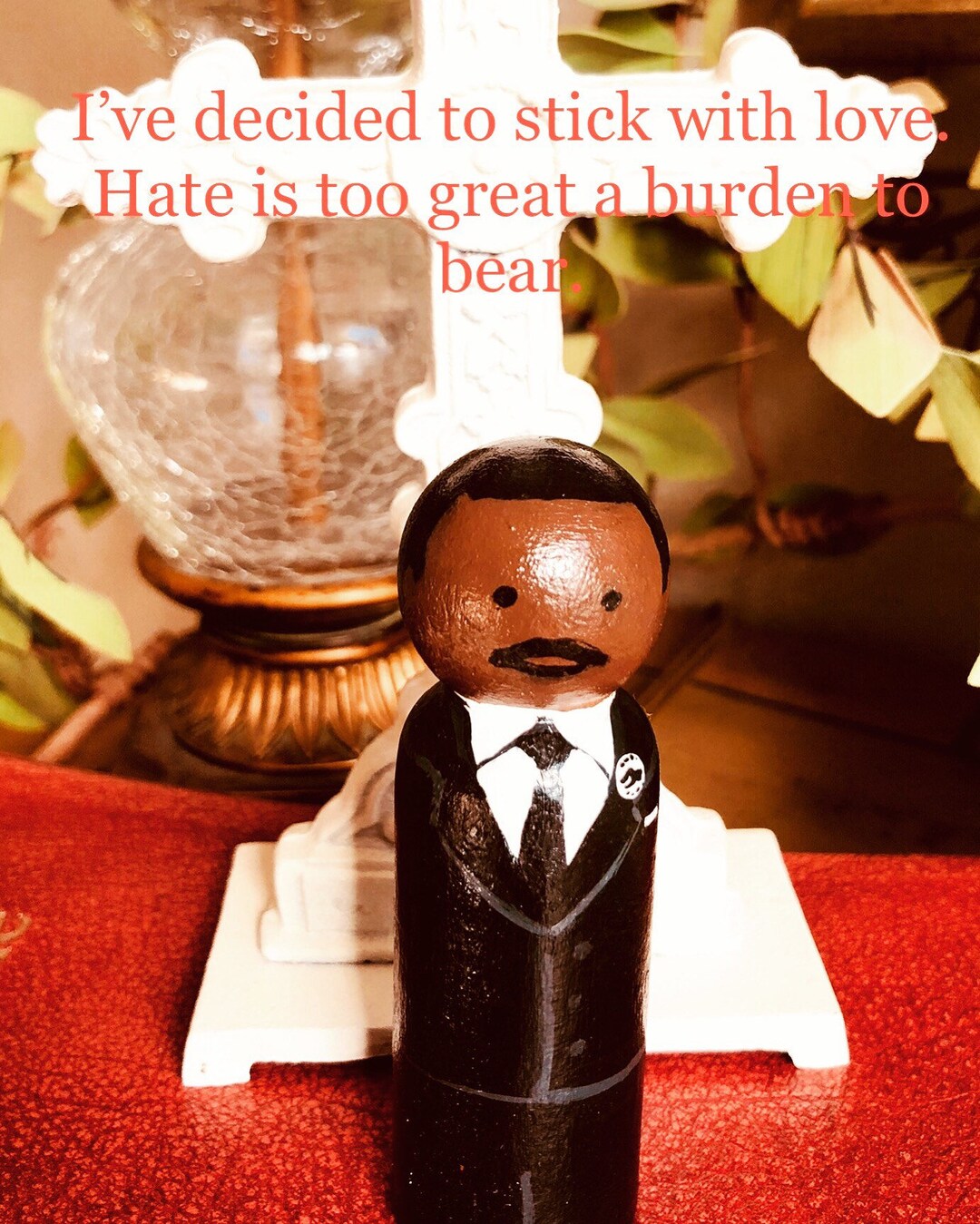Martin Luther King, Jr. Peg Doll - Etsy