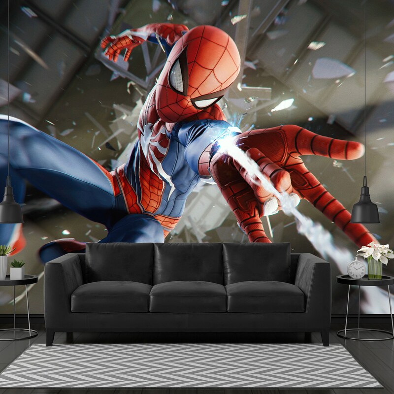 Spiderman Kid Wallpaper - Etsy