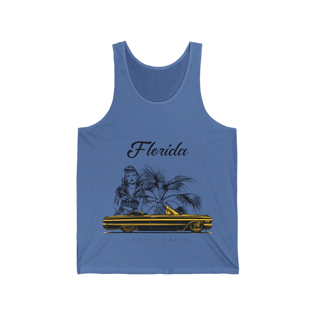 Florida Unisex Jersey Tank Top Spring Break Tank - Etsy