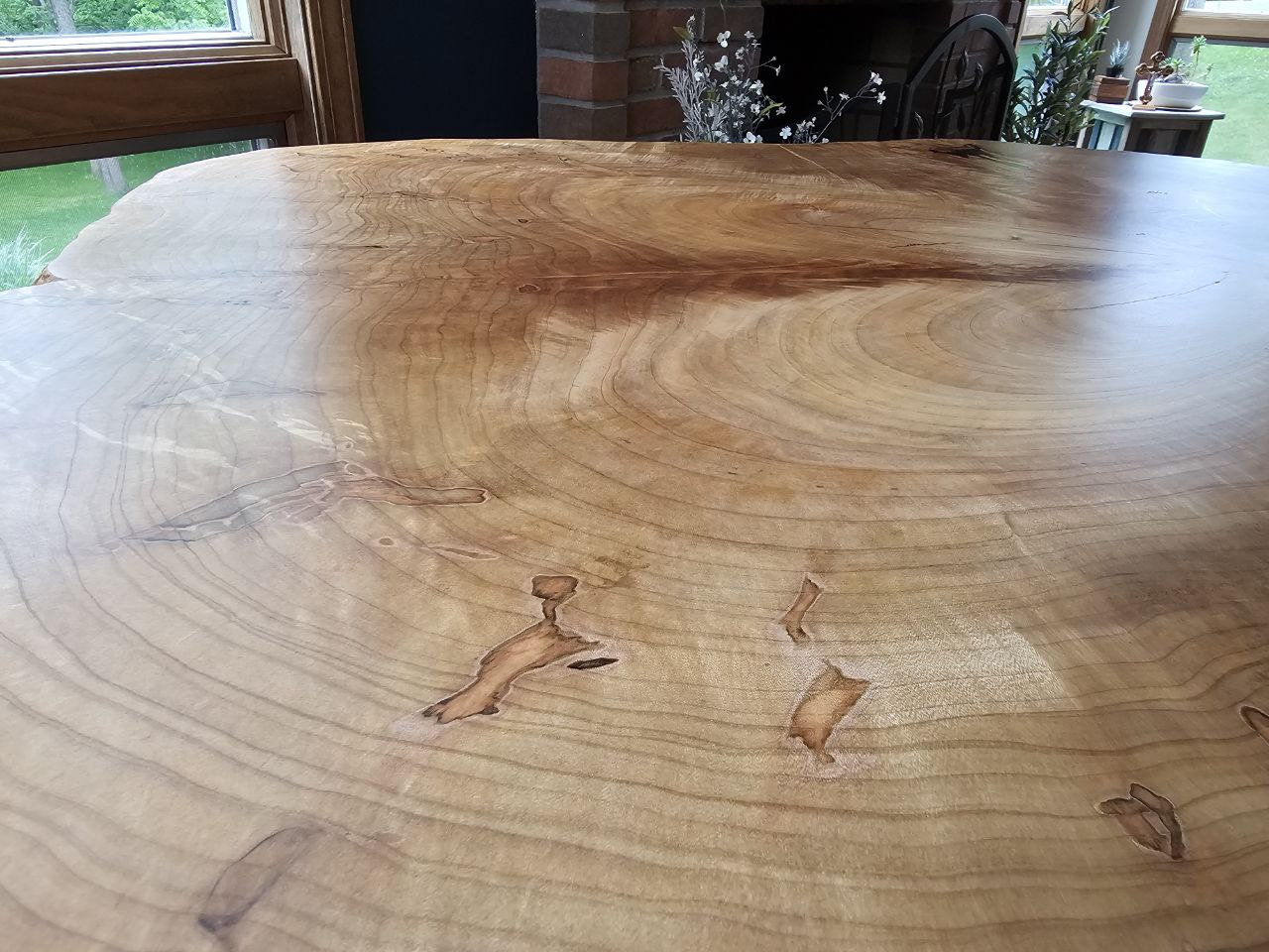 Live Edge Spalted Maple Pub Table - Etsy