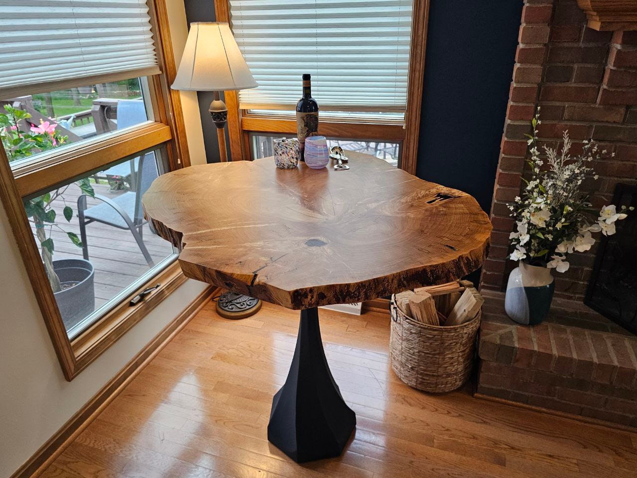 Live Edge Spalted Maple Pub Table - Etsy