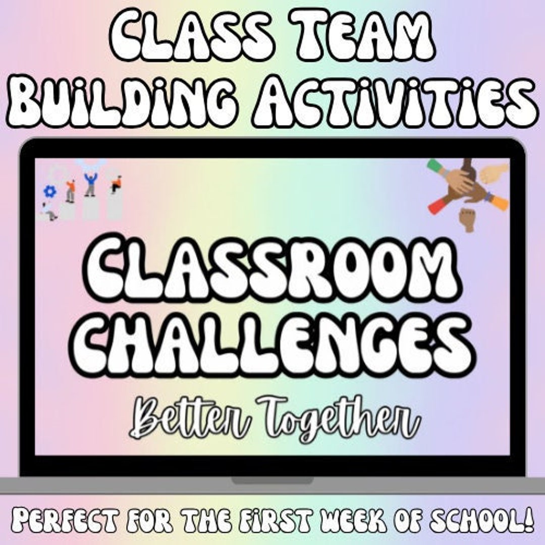 Back to School Team Building Activities - Etsy