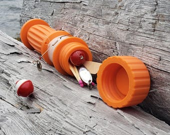 Printed Fish Franny Handreel, Hobo Hand Reel, Fishing Reel, Handline ...