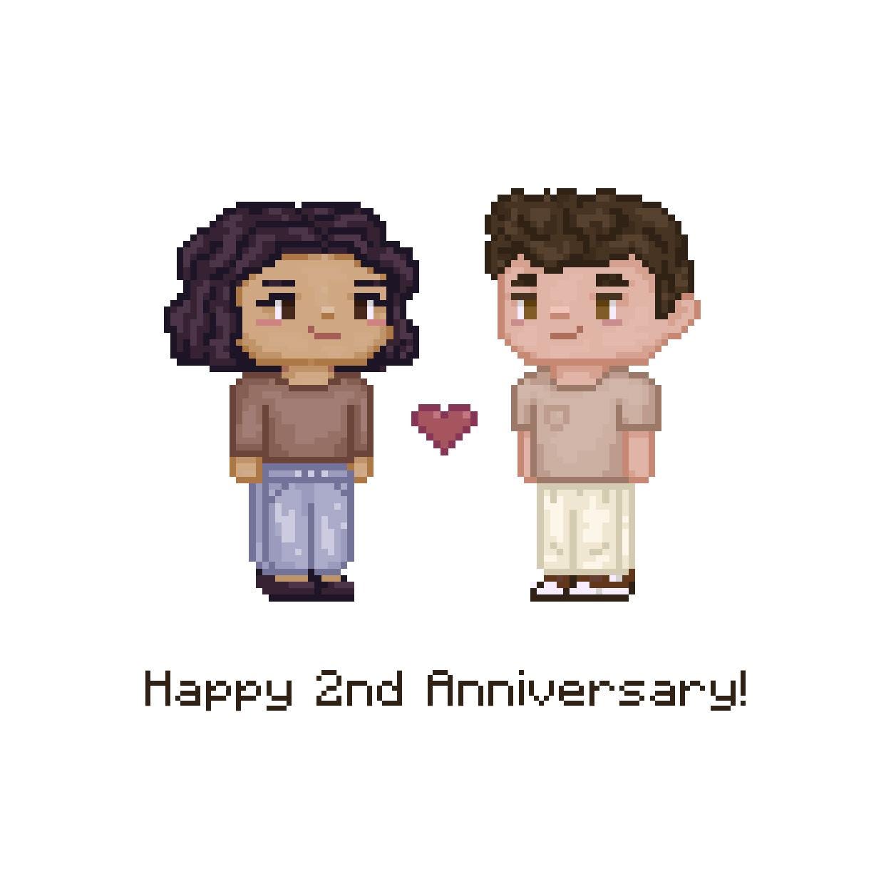 Custom Pixel Portrait Couples Anniversary Video Game Gift Boyfriend ...