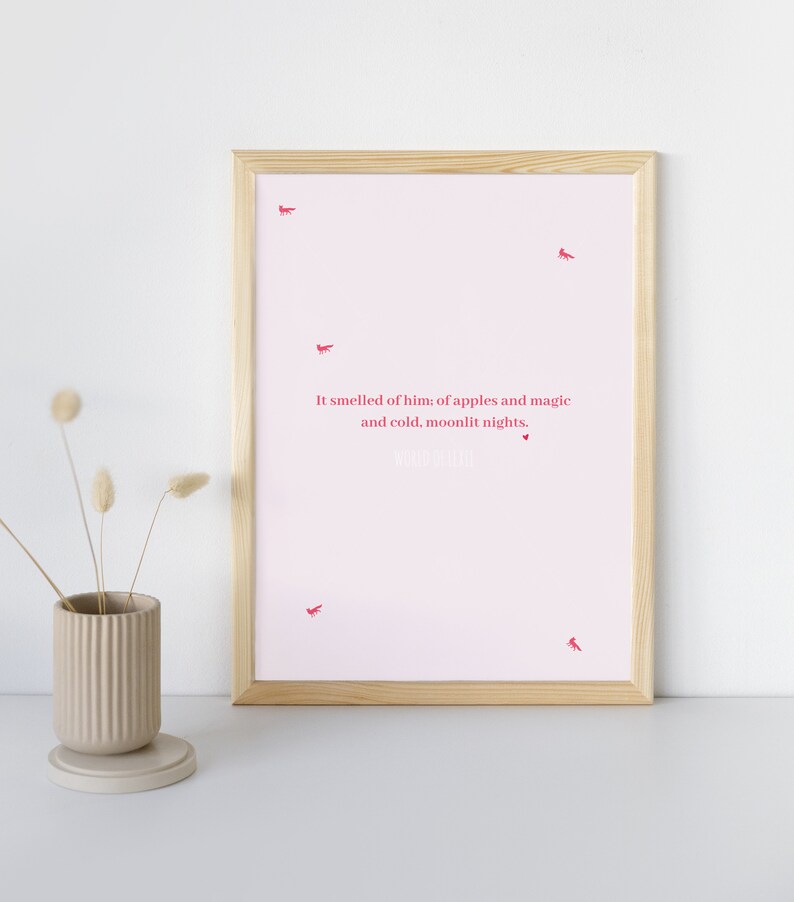 Jacks Pink once Upon a Broken Heart Digital Poster Aesthetic Minimalist Wall Art Print Book ...