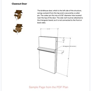 Chickadee/wren Nesting Box Plan & Sketchup Model - Etsy