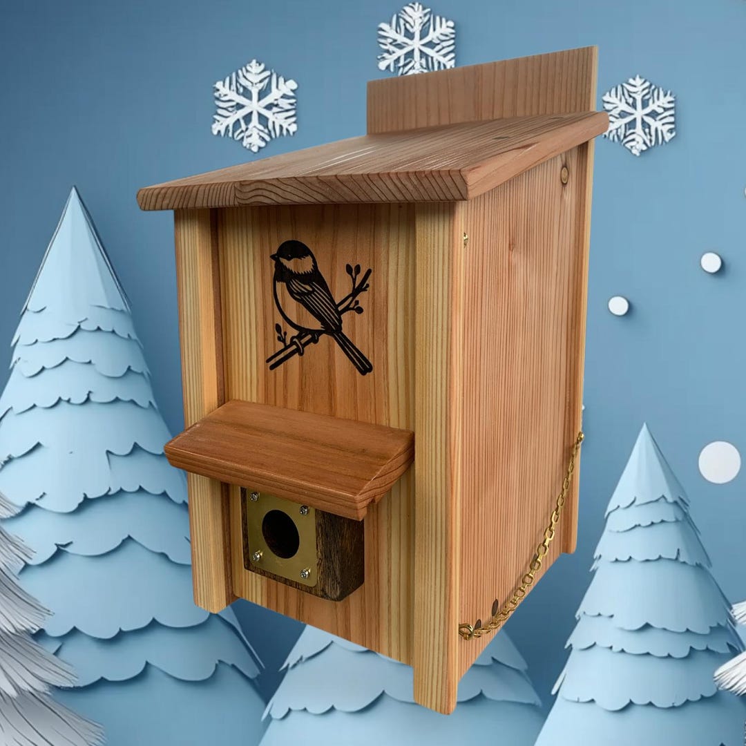 Artisan Chickadee Roosting Box - Etsy