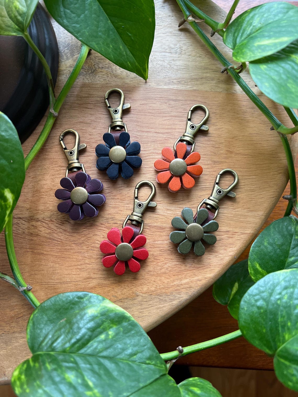 Handmade Flower Power Charms - Etsy