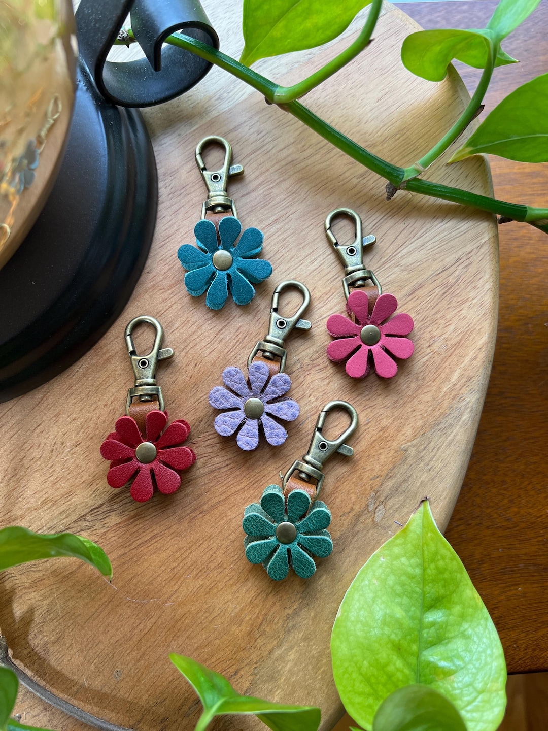 Handmade Flower Power Charms - Etsy