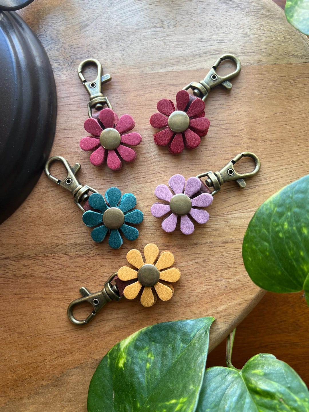 Handmade Flower Power Charms - Etsy