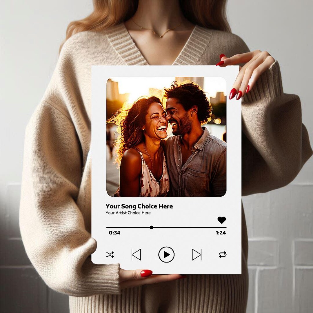 Personalized Song Metal Poster Wall Art,custom Song Poster ...