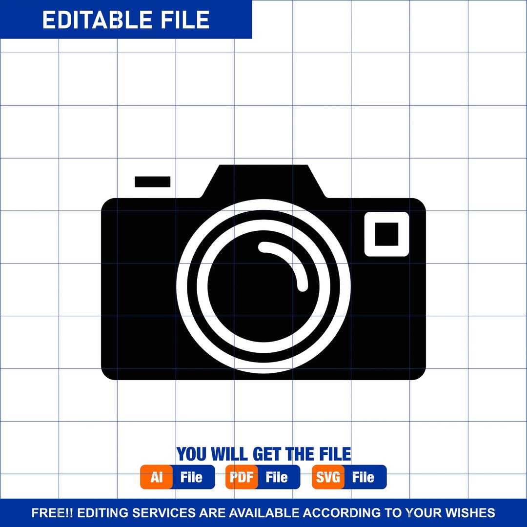 Camera Svg, Photography Svg, Photo Svg, Camera Silhouette Svg, Png, Dxf ...