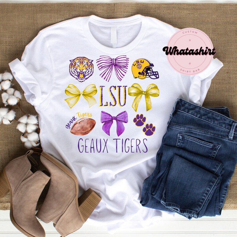 Lsu Svg - Etsy