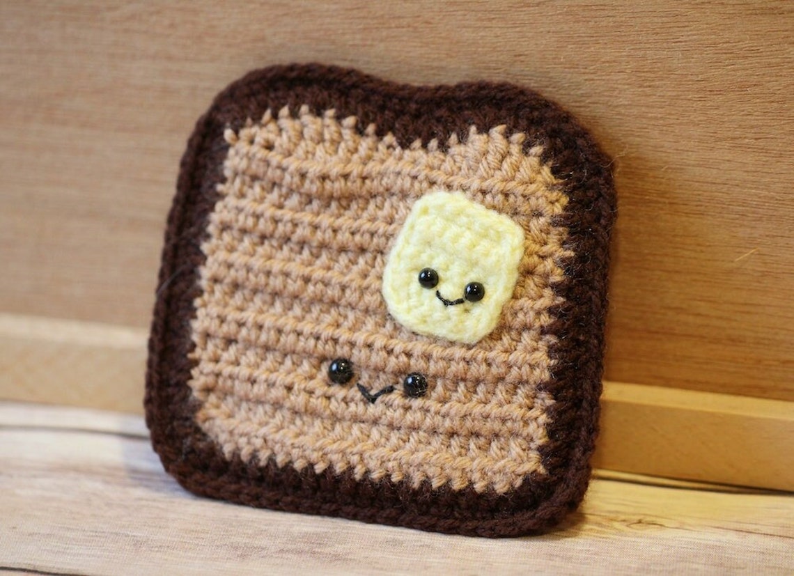 Amigurumi Crochet Pattern PDF in English: Amigurumi Bread and Butter ...