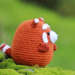 Amigurumi Red Panda Crochet Pattern: Adzuki Chubby Teddy (PDF) - Etsy