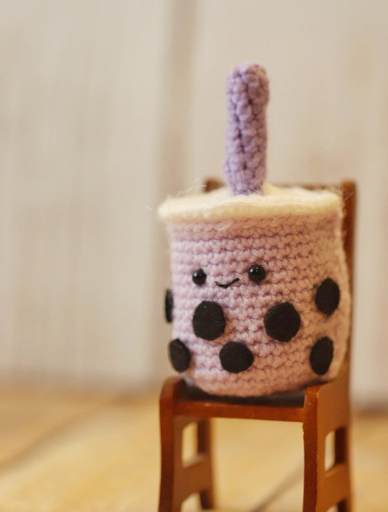 Amigurumi Crochet Pattern (PDF in English): Bubble Tea - Etsy