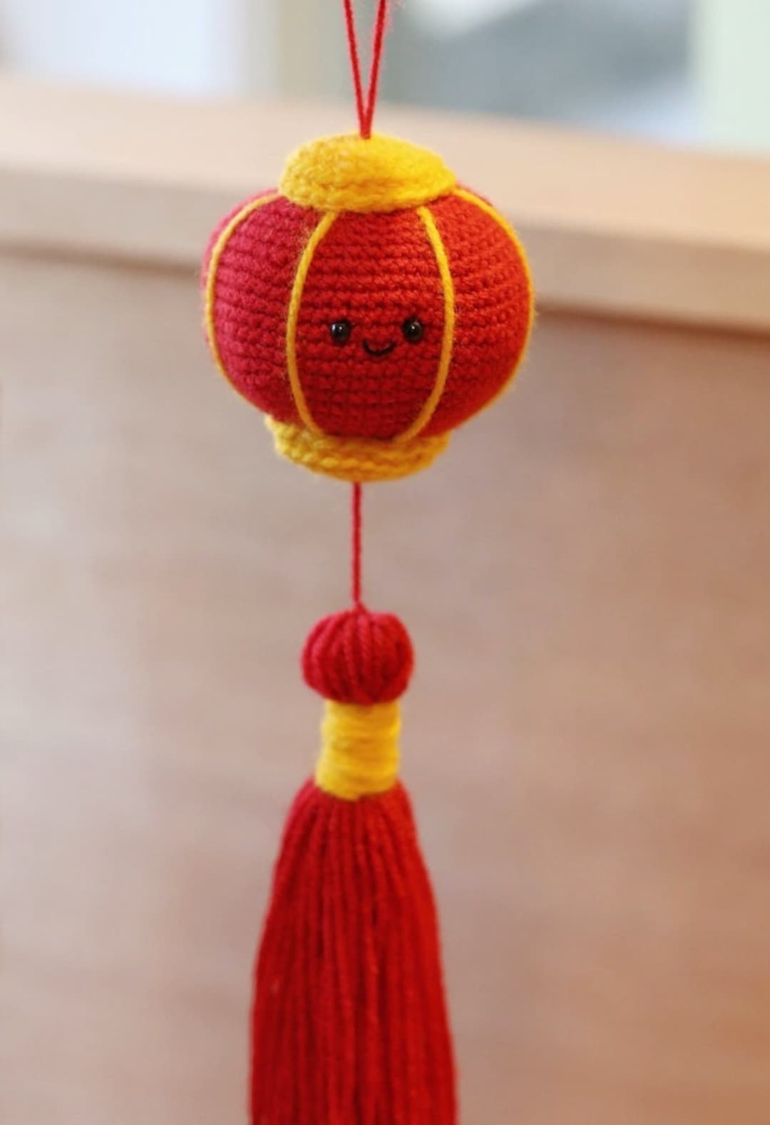 Amigurumi Crochet Pattern (PDF in English): Lunar New Year Lantern ...
