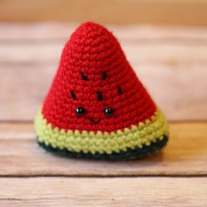 Amigurumi Crochet Pattern (PDF in English): Amigurumi Watermelon ...