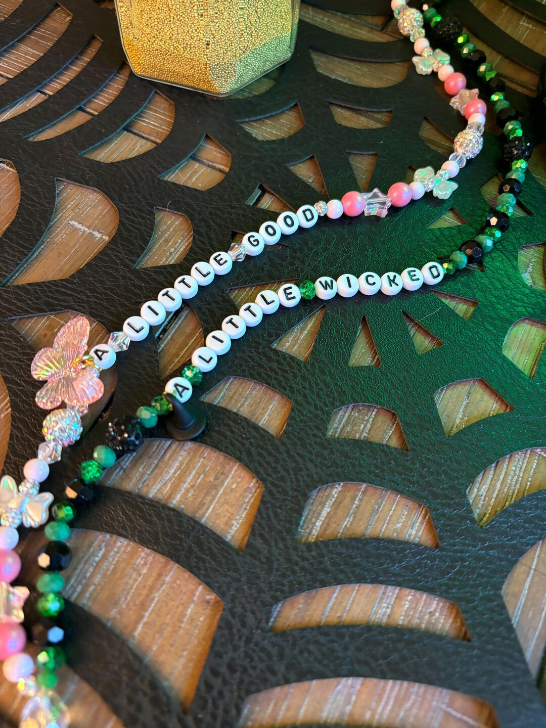 Premium Wicked Inspired Elphaba and Glinda Lanyard. This Lanyard is 18 ...