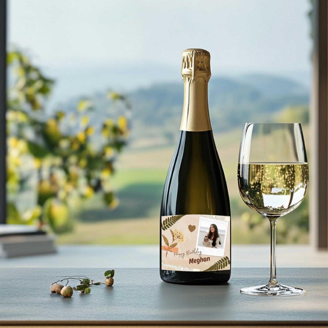 Funny Prosecco Bottle Label, Birthday Prosecco for Celebration ...