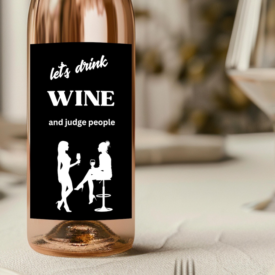 Funny Printable Wine Label, Instant Download, Perfect for Gifts ...