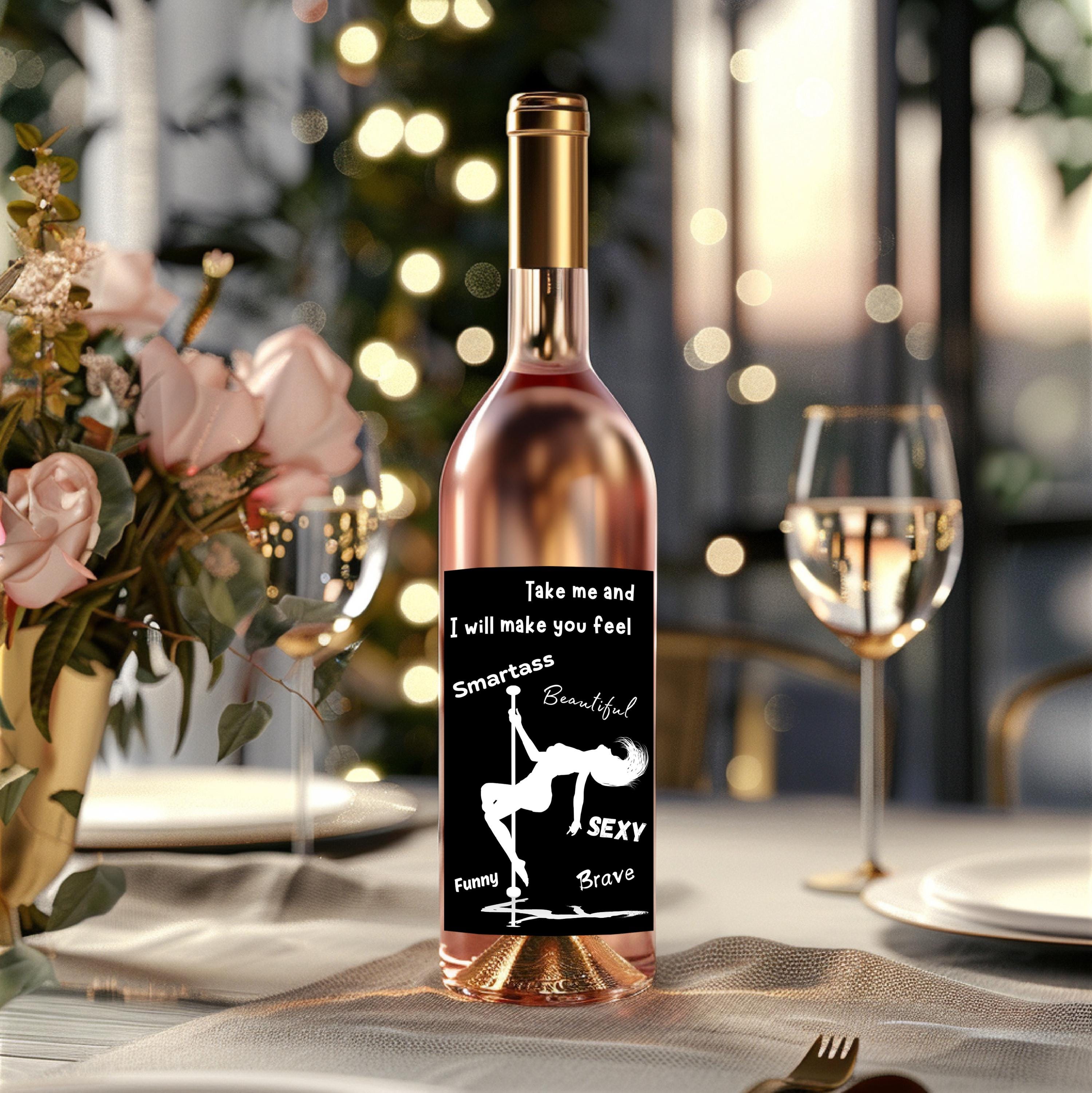 5x Designs Funny Printable Wine Label, Instant Download, Perfect for ...