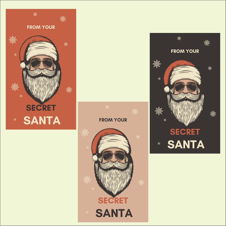 Christmas Wine Labels, Instantly Downloadable PDF Templates, Christmas ...