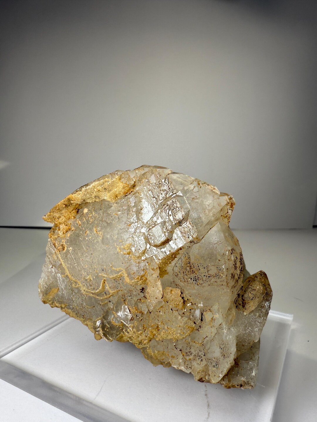Quartz With Siderite Specimen Crystal From the Panasqueira Mine in ...