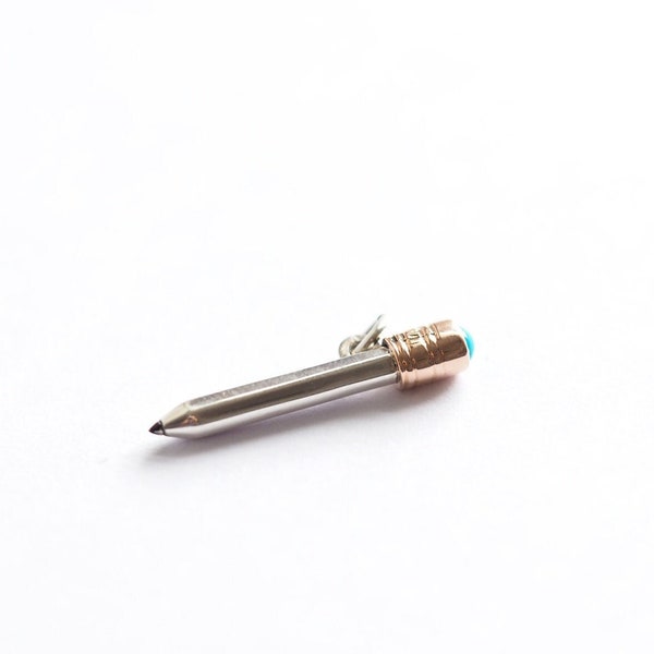 Pencil Charm - Etsy