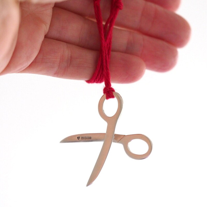 Scissor Necklace - Etsy