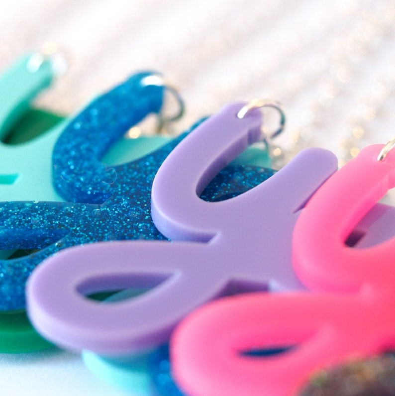 Yay Necklace / Laser Cut Acrylic Necklace / Party Necklace / - Etsy UK