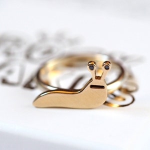 Slug Ring /recycled Sterling Silver Ring / Handmade / Black Diamonds ...