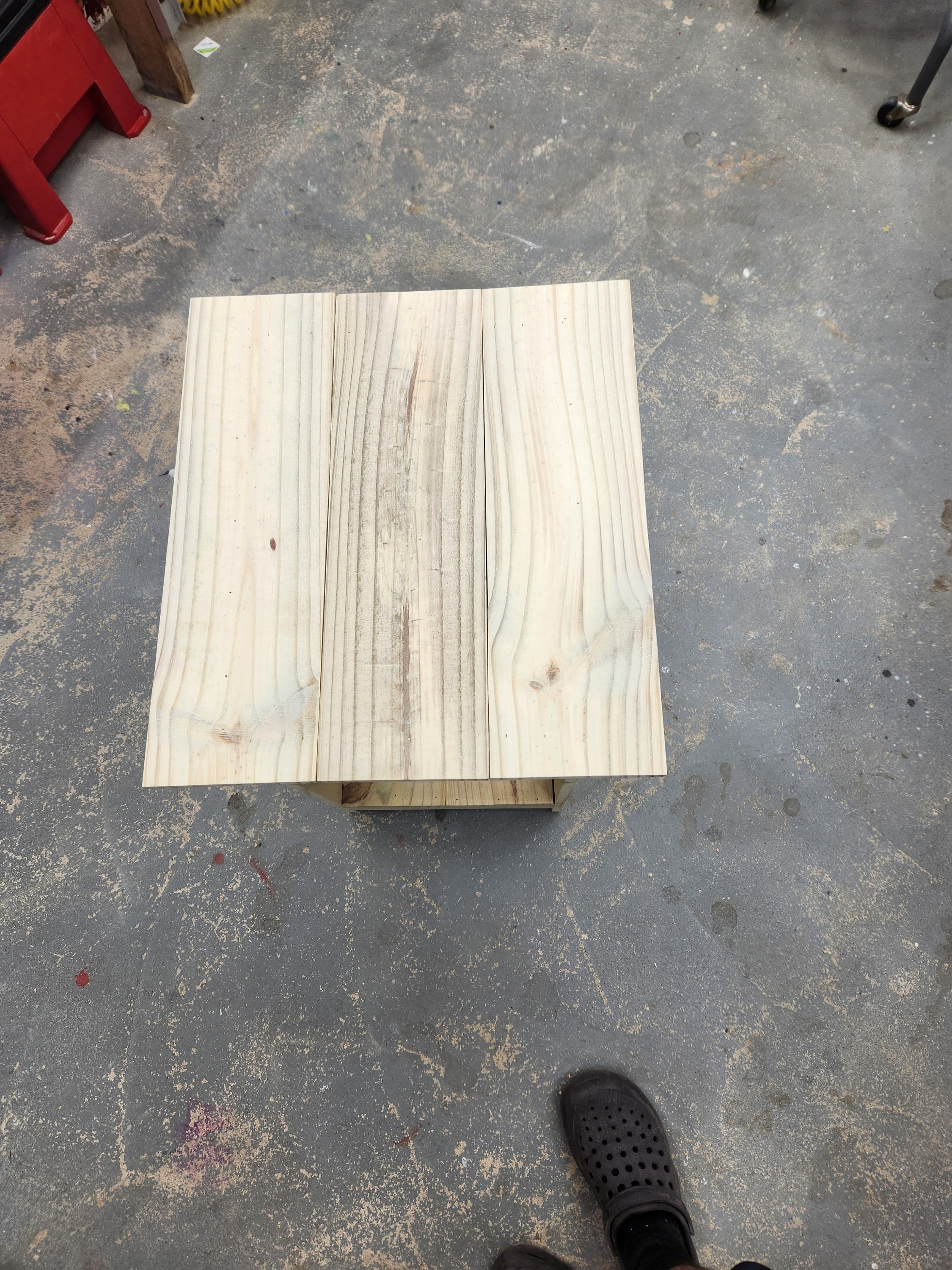 Side Table With Hidden Drawer - Etsy