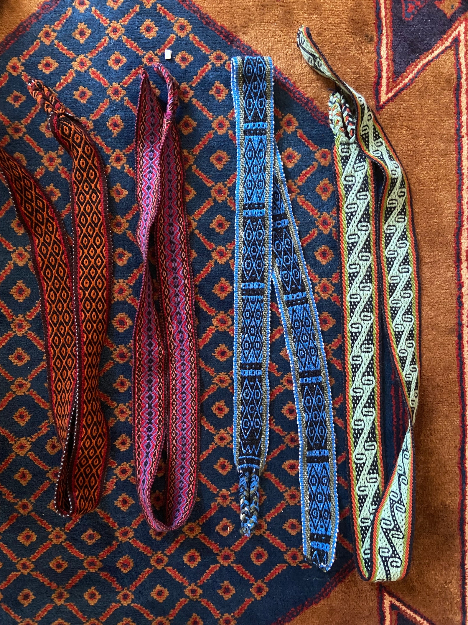 Peruvian Whool Handwoven Belts - Etsy