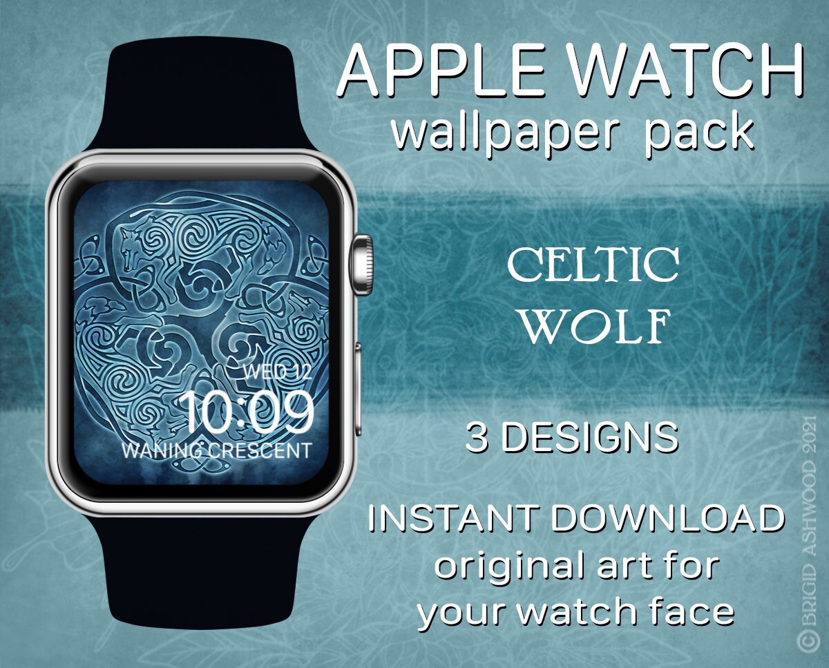 Celtic Wolf Wallpaper