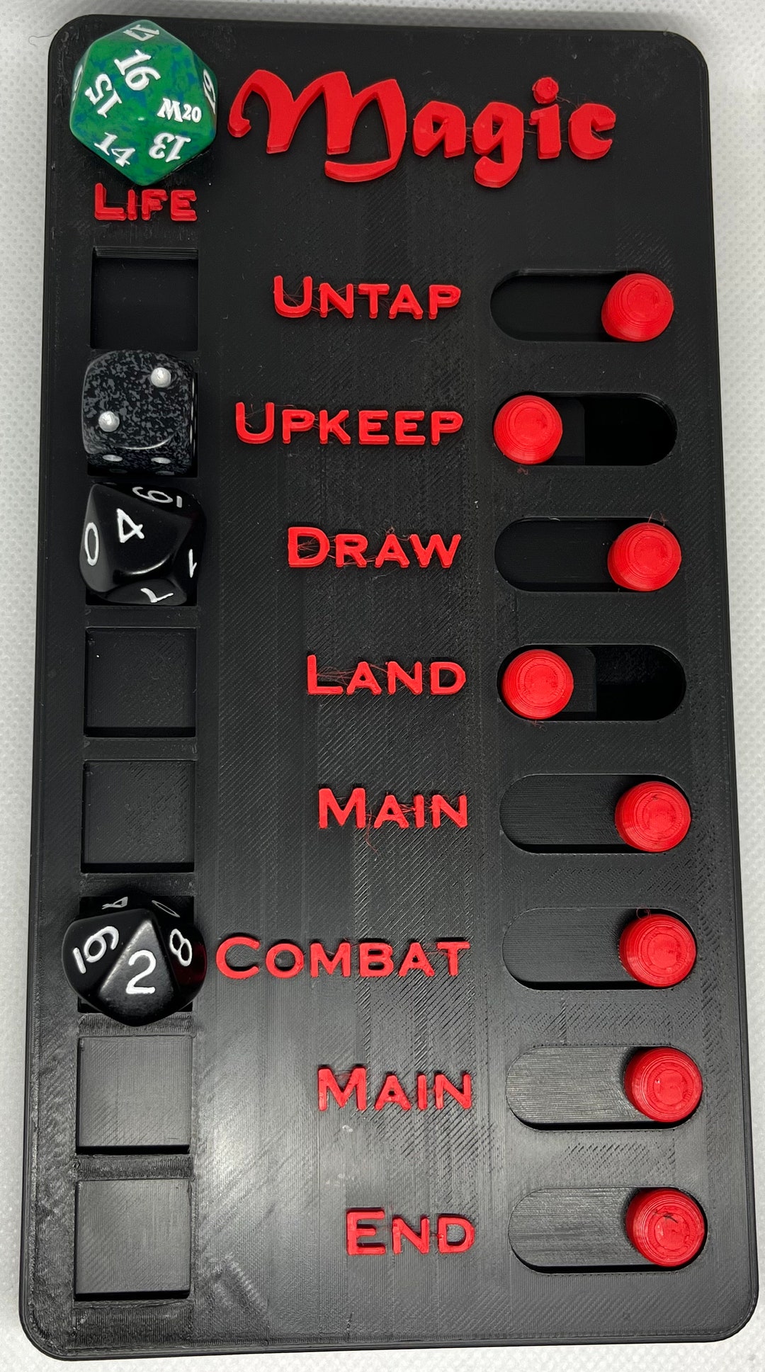 MTG Turn and Life Counter Tool - Great for All Players and to Keep ...