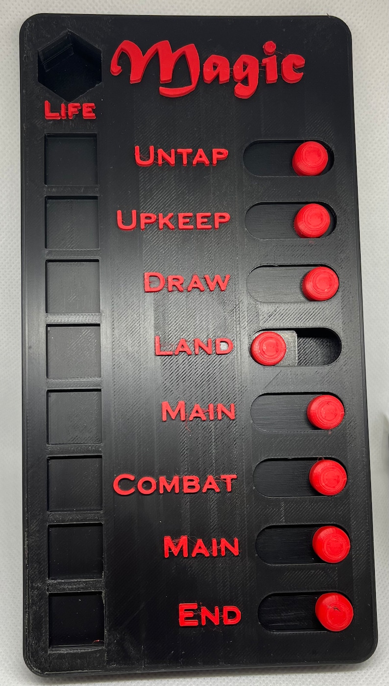 MTG Turn and Life Counter Tool - Great for All Players and to Keep ...