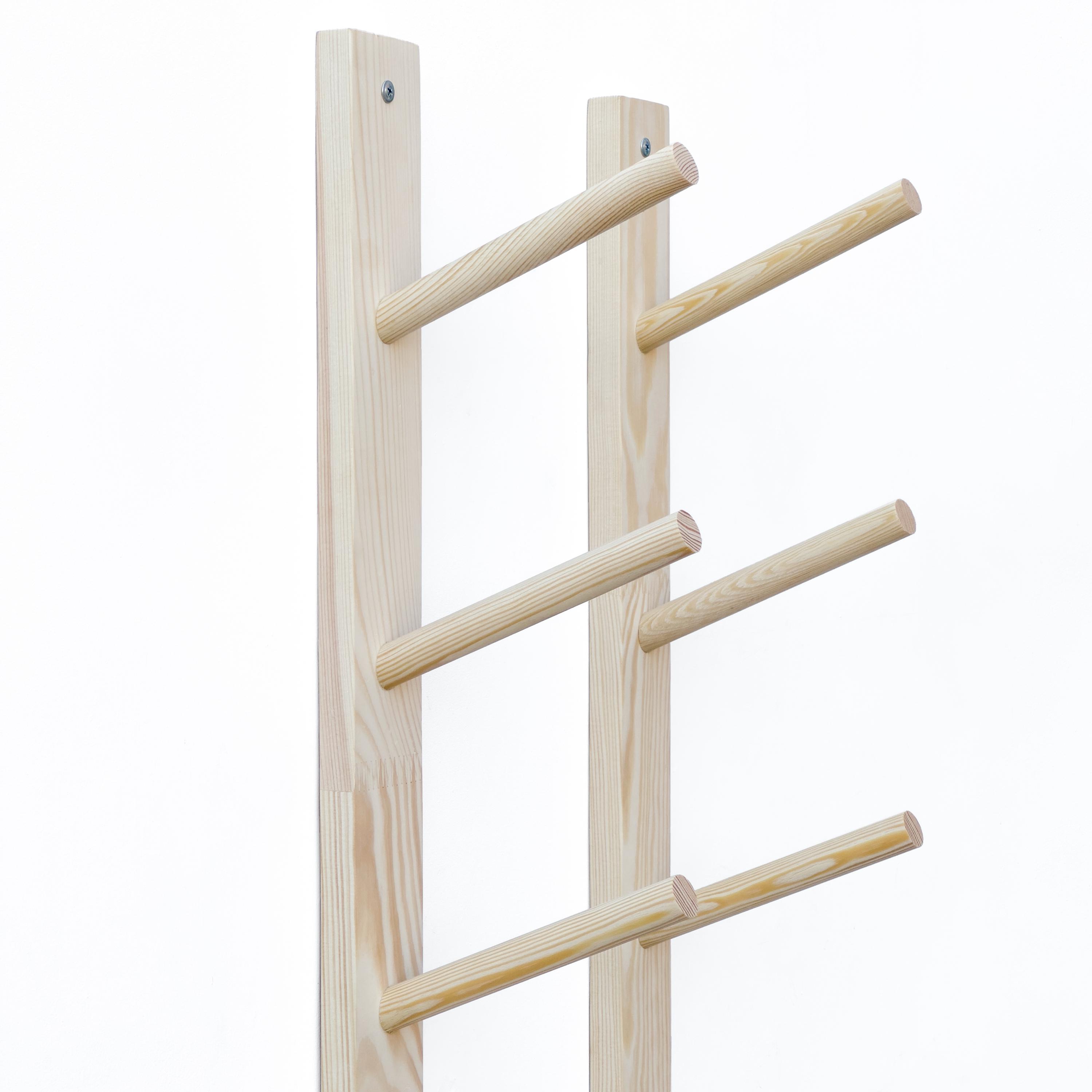 Yoga Mat Hook, 5.5 in Ash, Wall Mount Yoga Mat Holder, Yoga Mat Storage ...